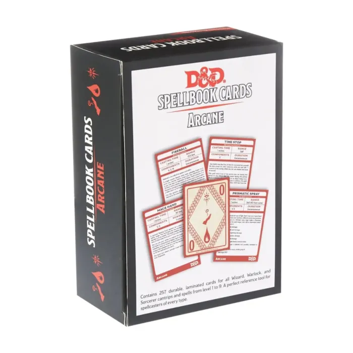 Arcane | Dungeons & Dragons Speelbook Cards | Smart Picks Online