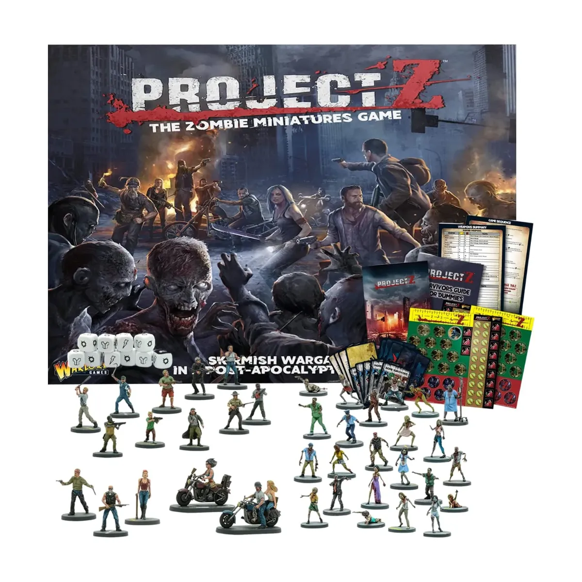 Project Z Starter Set - The Zombie Miniatures Game | Smart Picks Online